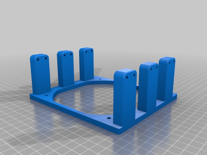 Computer case fan adapter - 3x 5.25" bays - 120 mm fan by gtorelly ...
