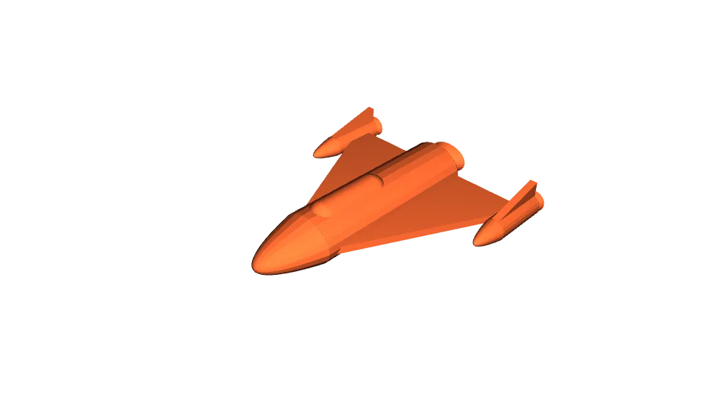 Rocket Ship Trinket by WarCasterPrints | Download free STL model ...