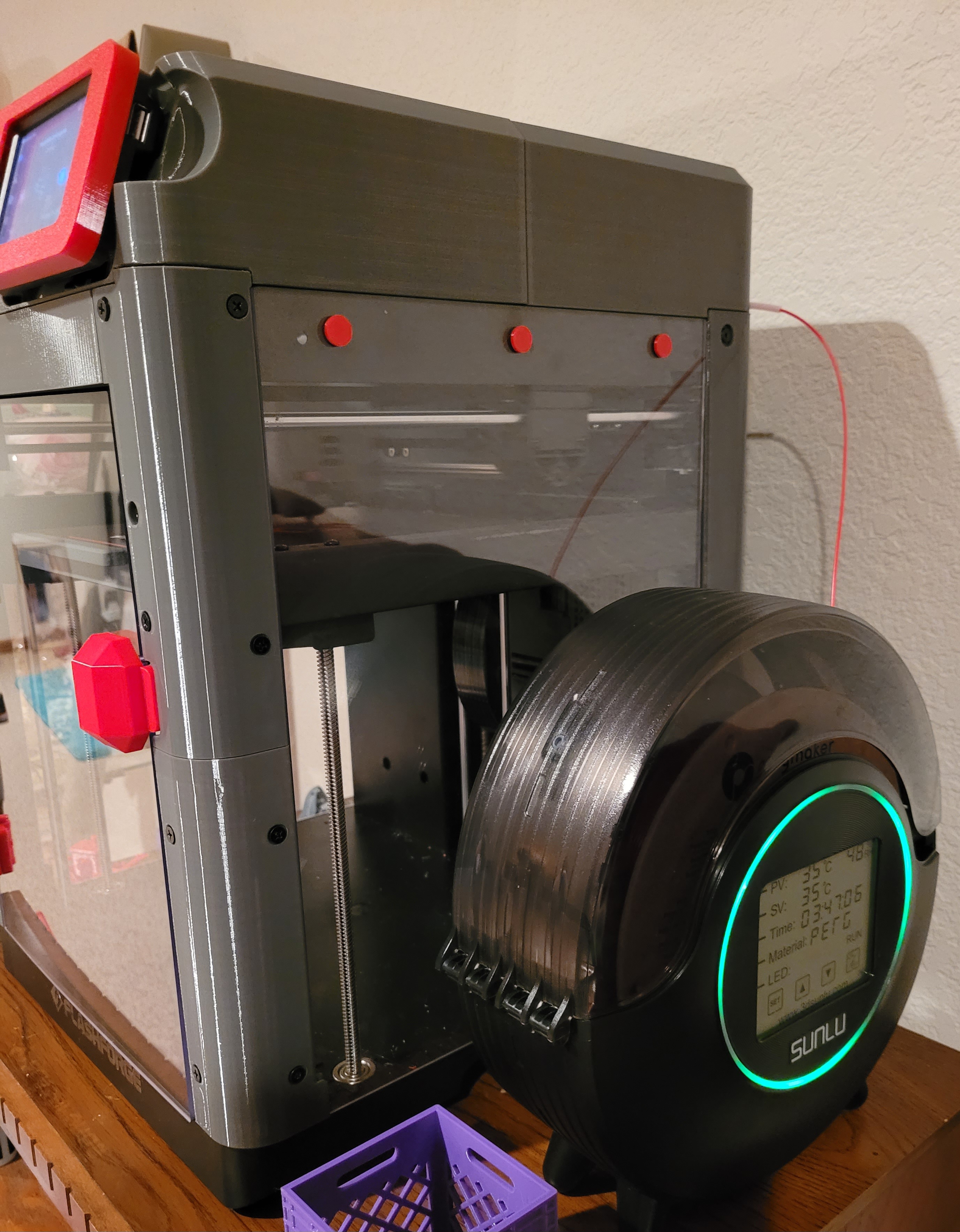 FlashForge Adventurer 5m Clean Enclosure Risers by Dark Doctor Studios | Download free STL model ...