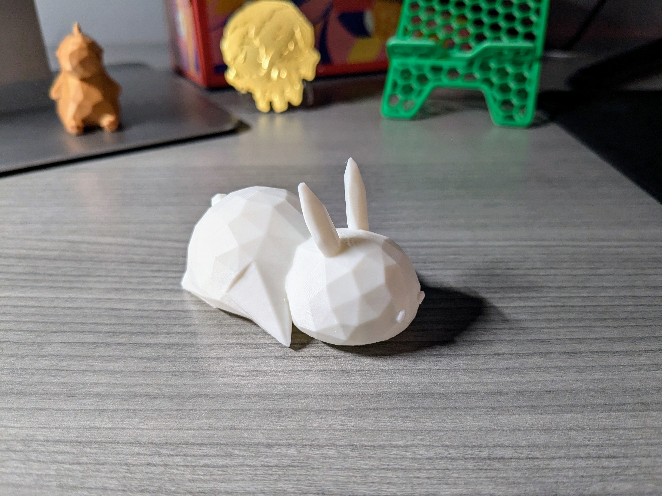 Low Poly Desk Rabbit / Bunny by olitty | Download free STL model ...