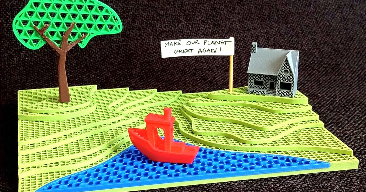 Binary World Écolo Ou Pas By Tomishape Download Free Stl Model 