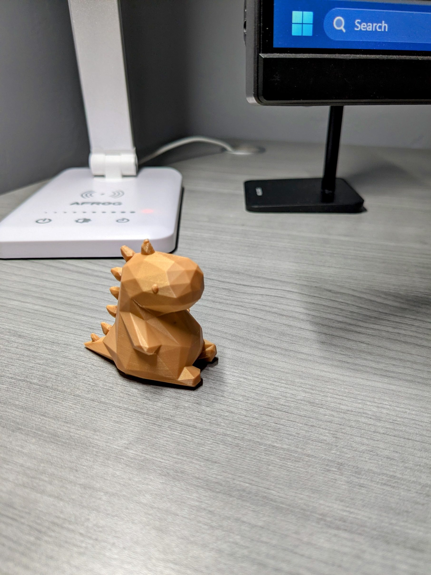 Low Poly Desk Dino by olitty | Download free STL model | Printables.com