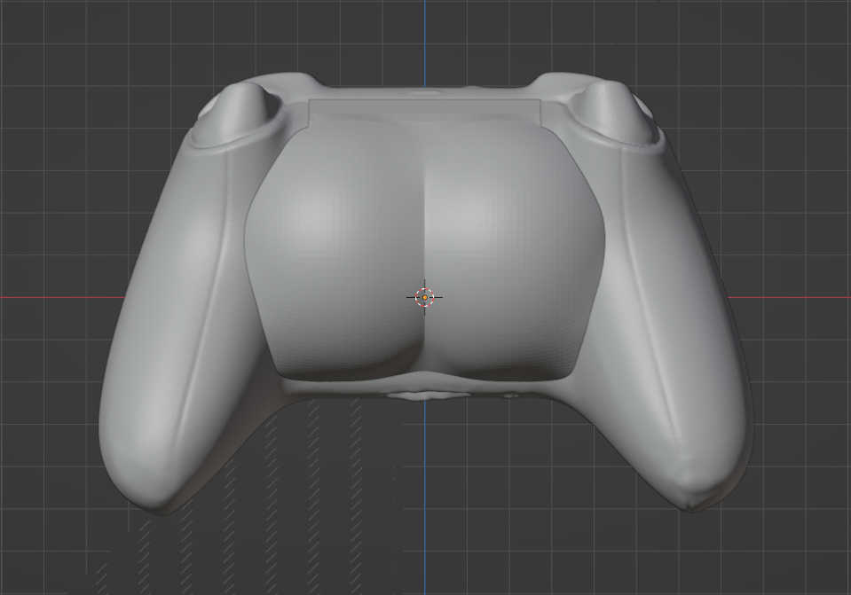 XBOX Series gamepad butt/ass add on by ReVoZee | Download free STL ...