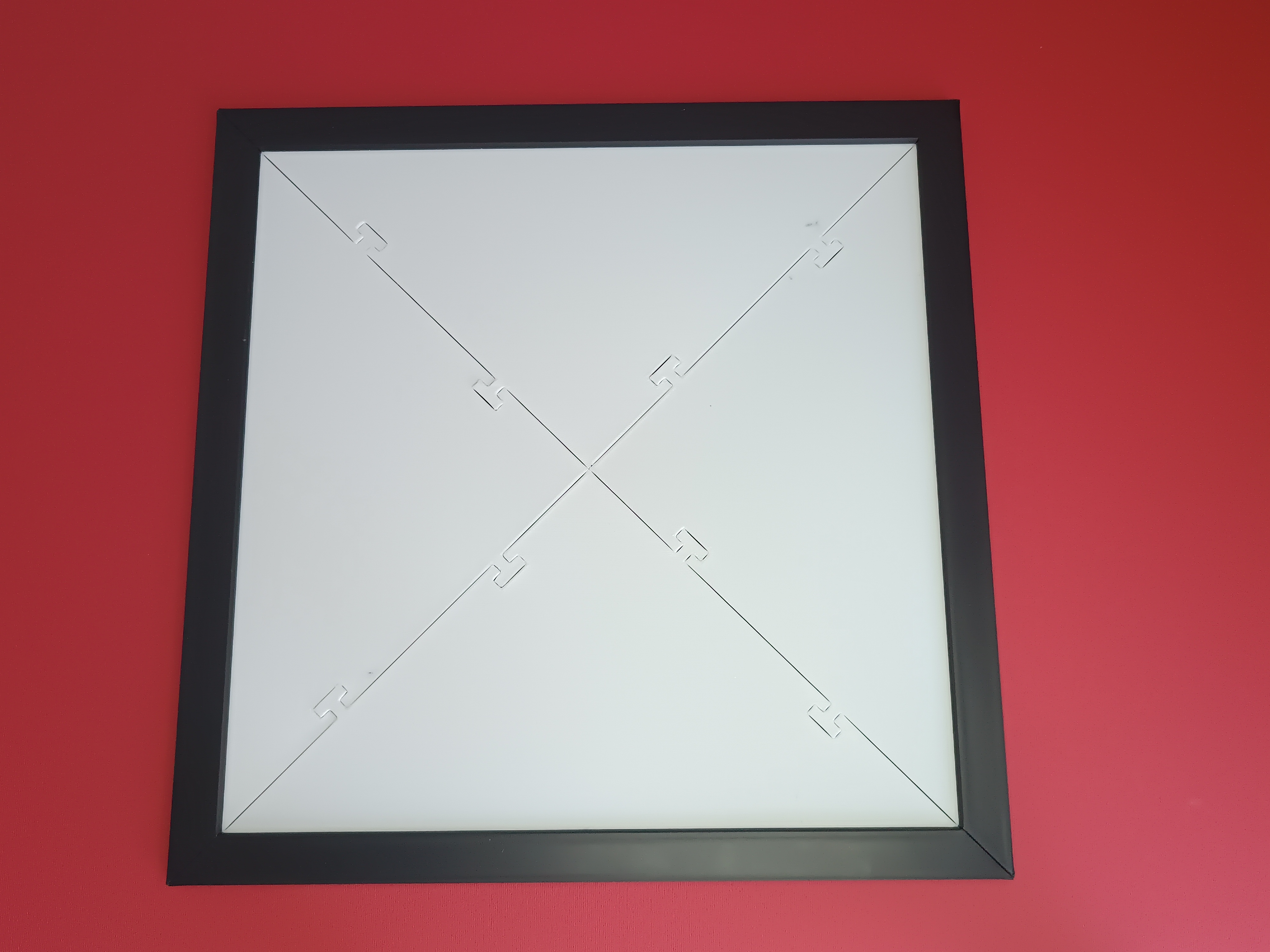 Square Frame for 3D Wall Sculpture by Valeria Momo & Mattia | Download ...