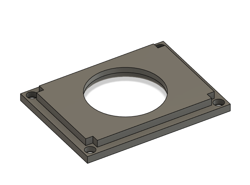 Box for buton “KCD4” or “KCD6” by Borodach | Download free STL model ...