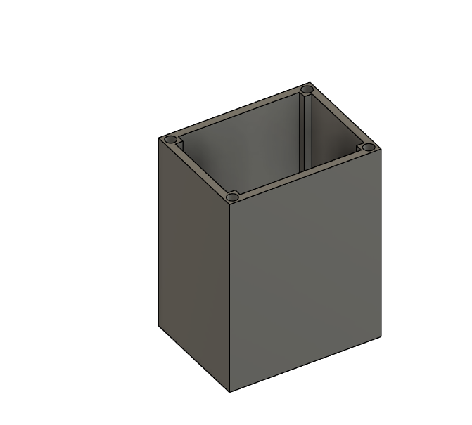 Box for buton “KCD4” or “KCD6” by Borodach | Download free STL model ...