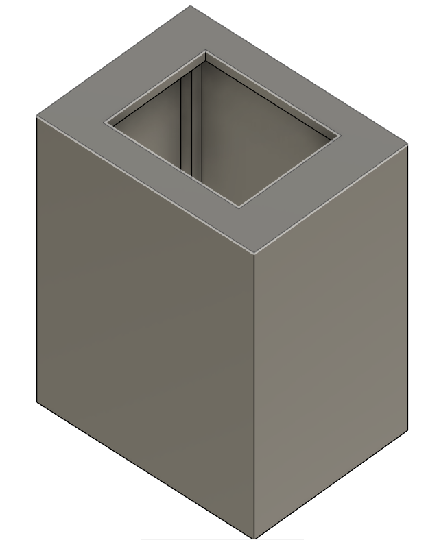 Box for buton “KCD4” or “KCD6” by Borodach | Download free STL model ...