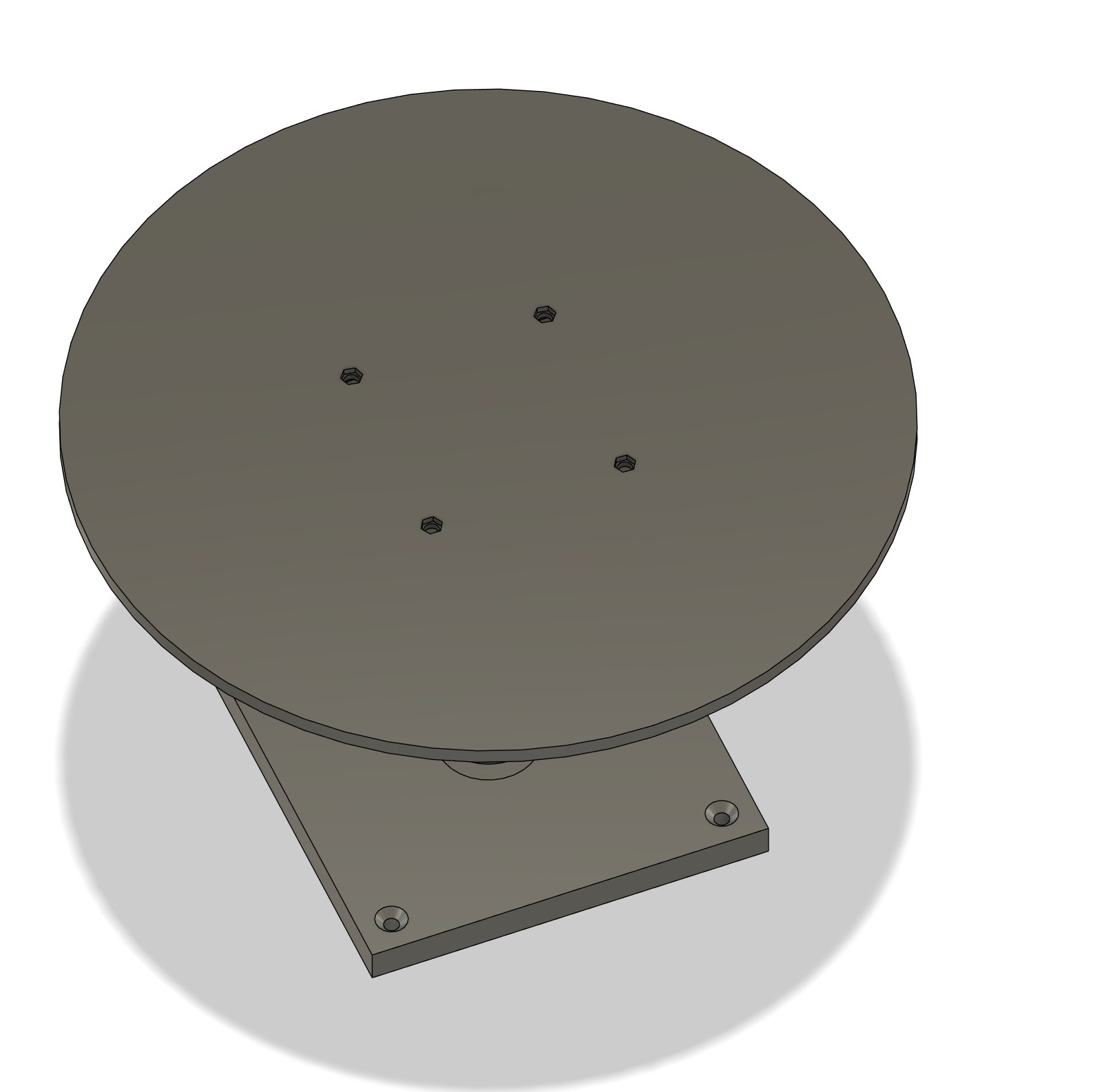 Table for painting / displaying. by Ezehiel T | Download free STL model ...