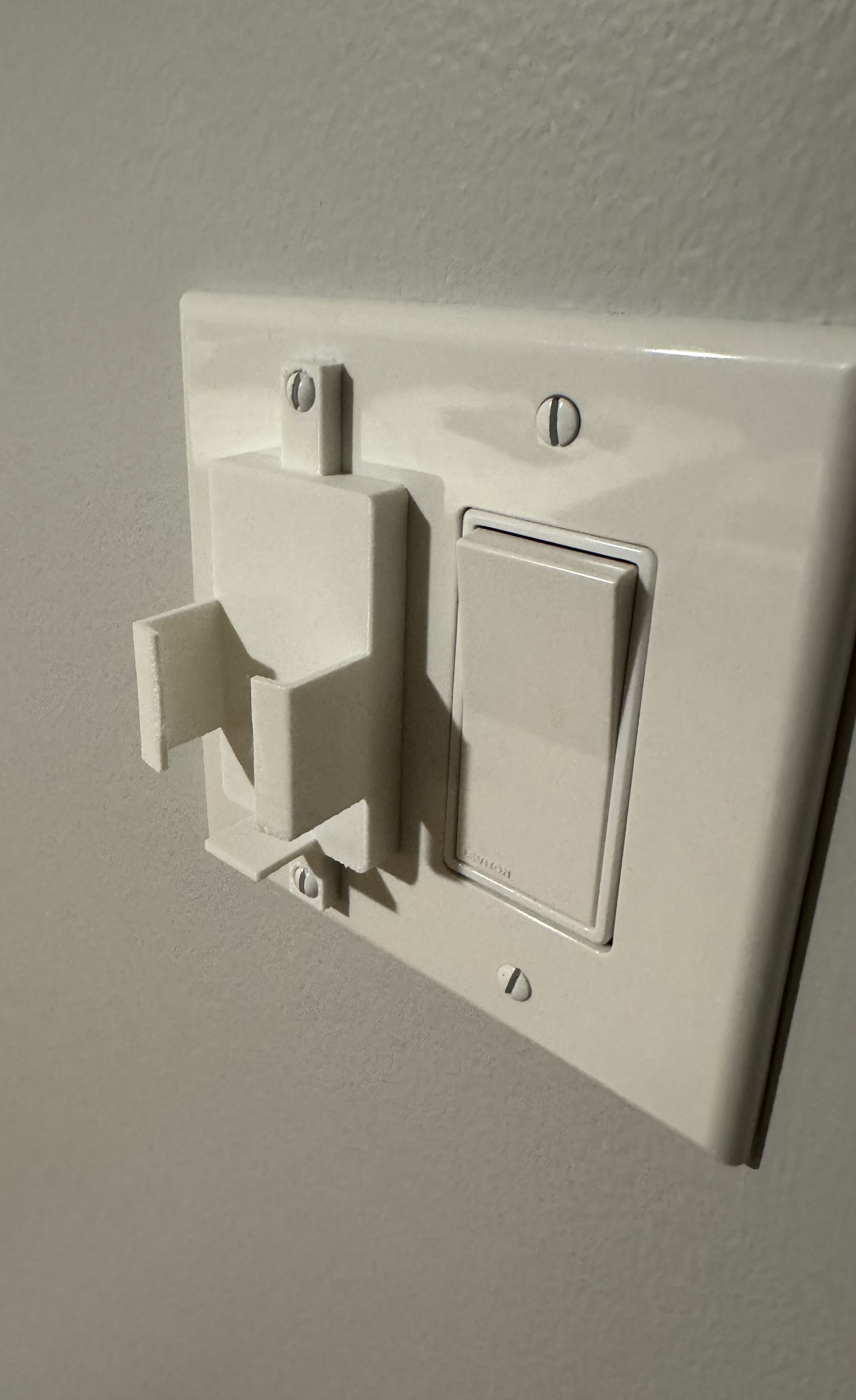 Light Switch Cover and Fan Remote Holder by Ryan | Download free STL ...