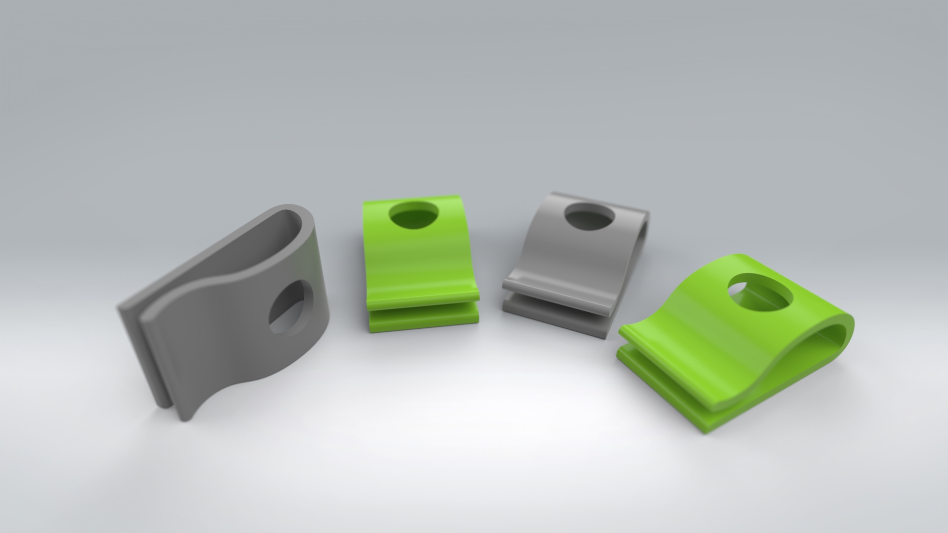 Cable / Wire Clip (Easy To Print) by Firstlayer Oy | Download free STL ...