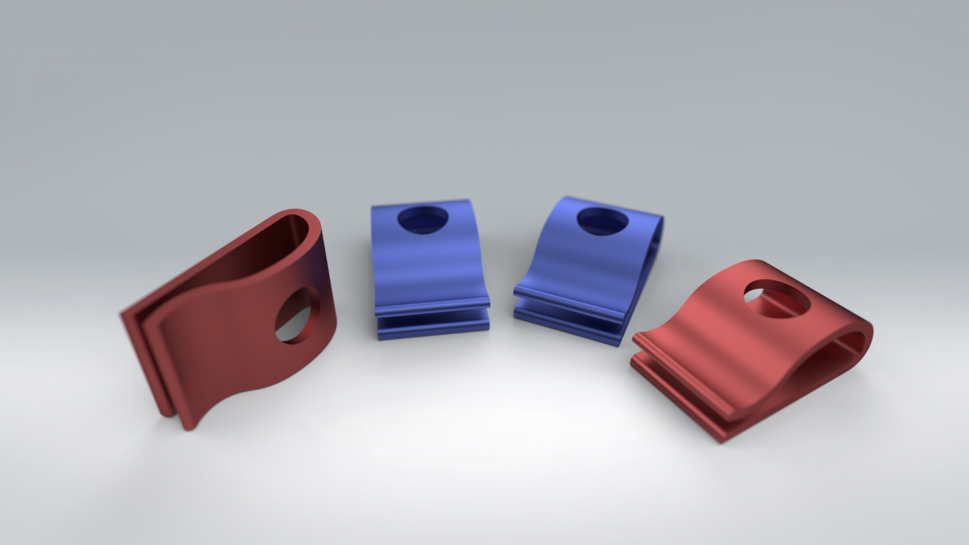 Cable / Wire Clip (Easy To Print) by Firstlayer Oy | Download free STL ...