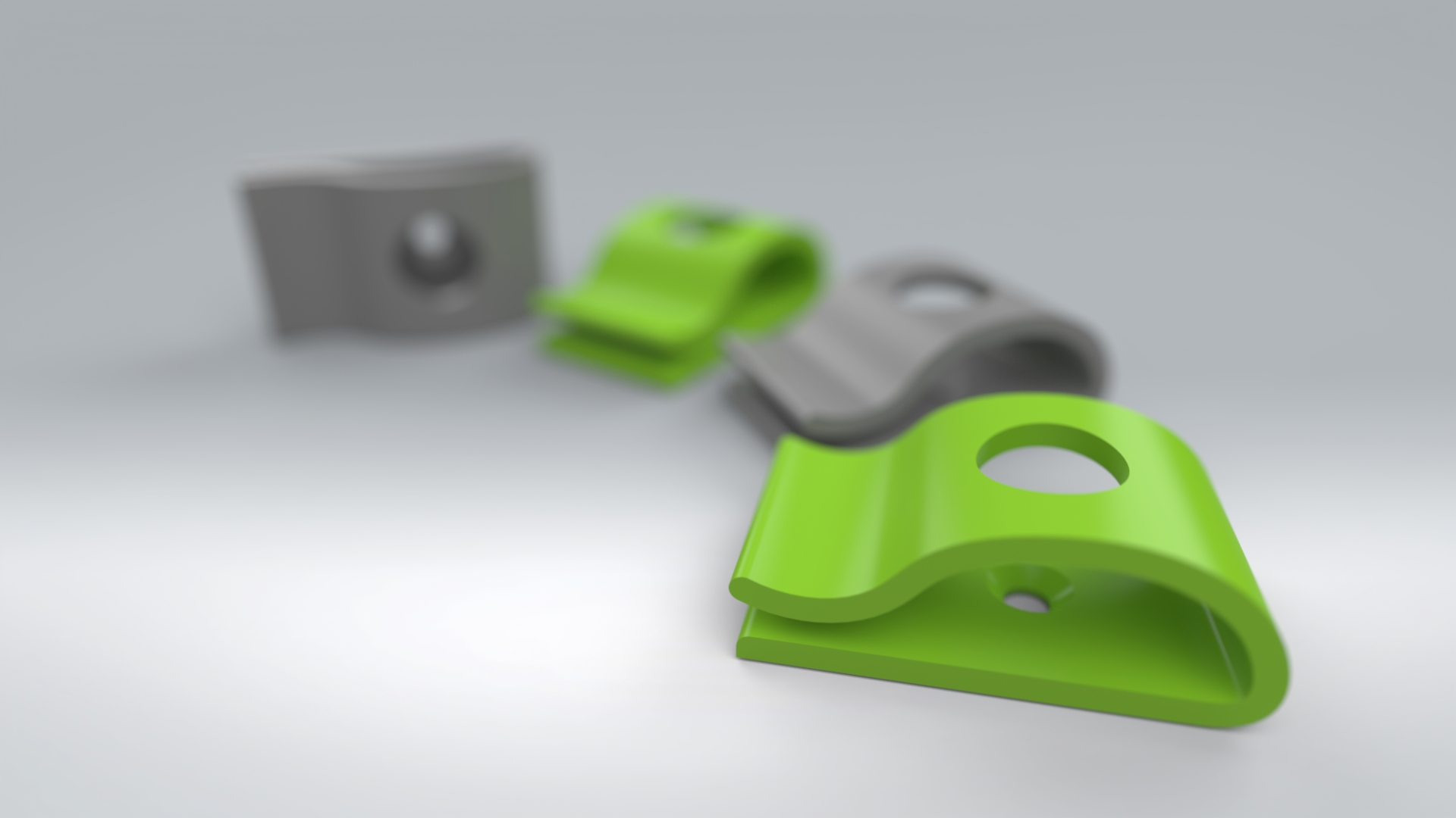 Cable / Wire Clip (Easy To Print) by Firstlayer Oy | Download free STL ...