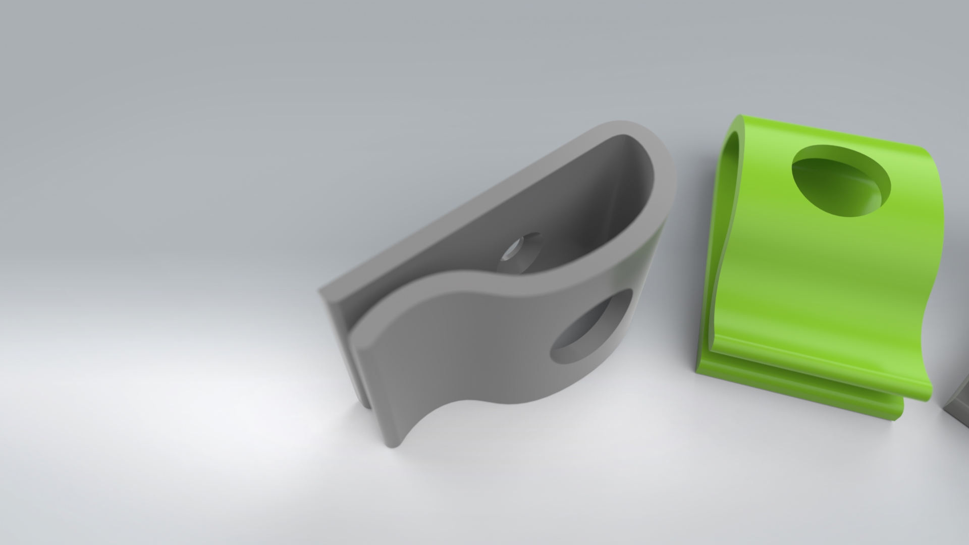 Cable / Wire Clip (Easy To Print) by Firstlayer Oy | Download free STL ...