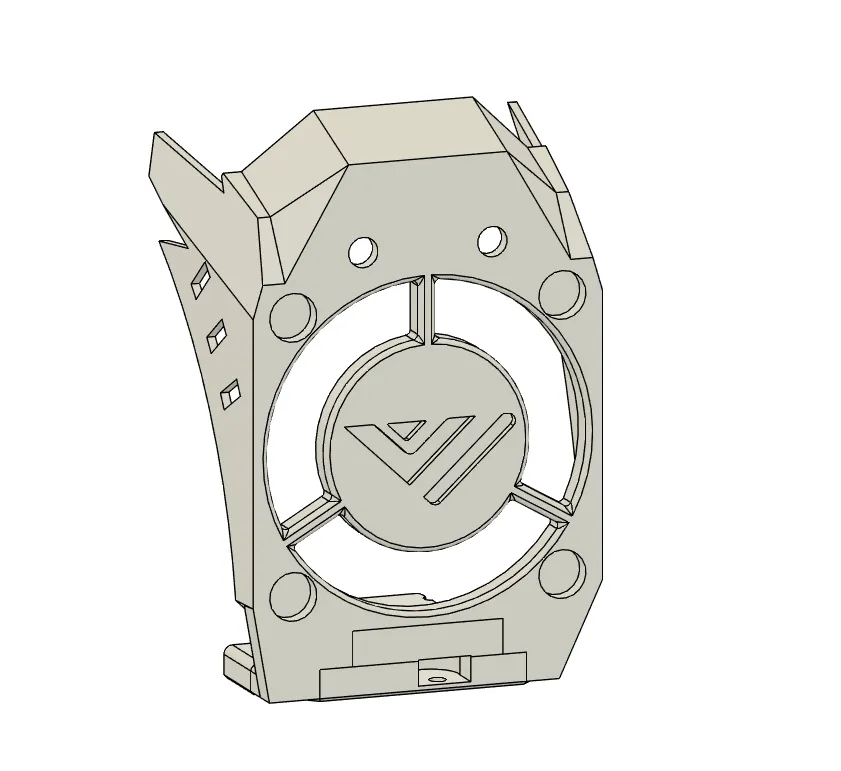EVA 2.4 Fan cover with Klicky NG probe mount by Juw | Download free STL ...
