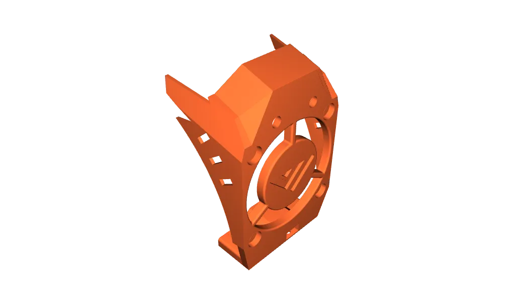 EVA 2.4 Fan cover with Klicky NG probe mount by Juw | Download free STL ...