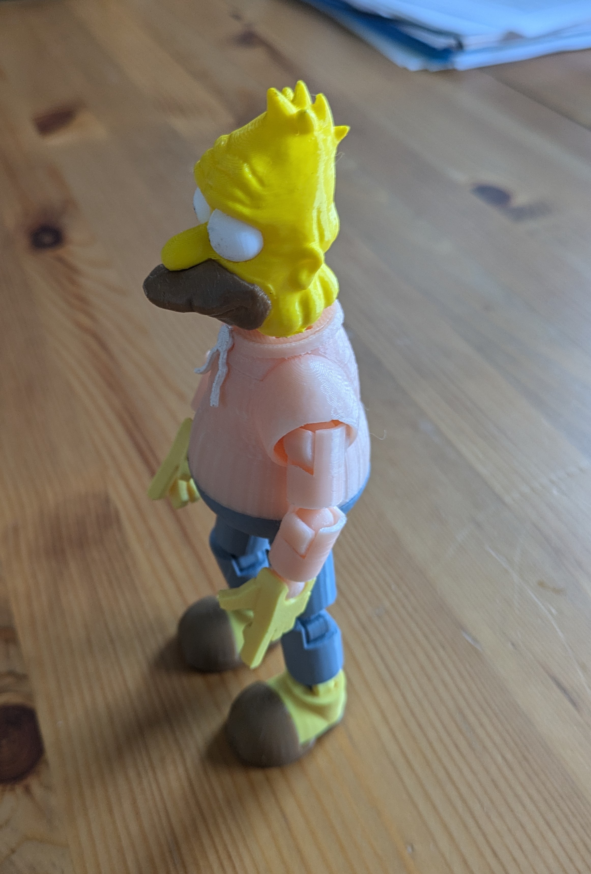 Die Simpsons Mini13 Grampa Skin by Alex | Download free STL model ...