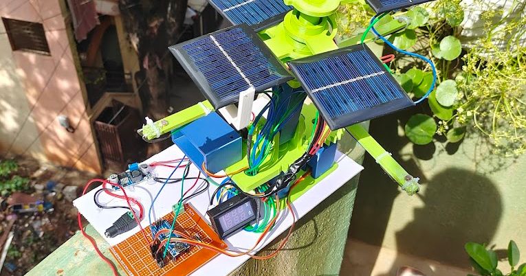 Solar Tracker by M S Innovations | Download free STL model | Printables.com