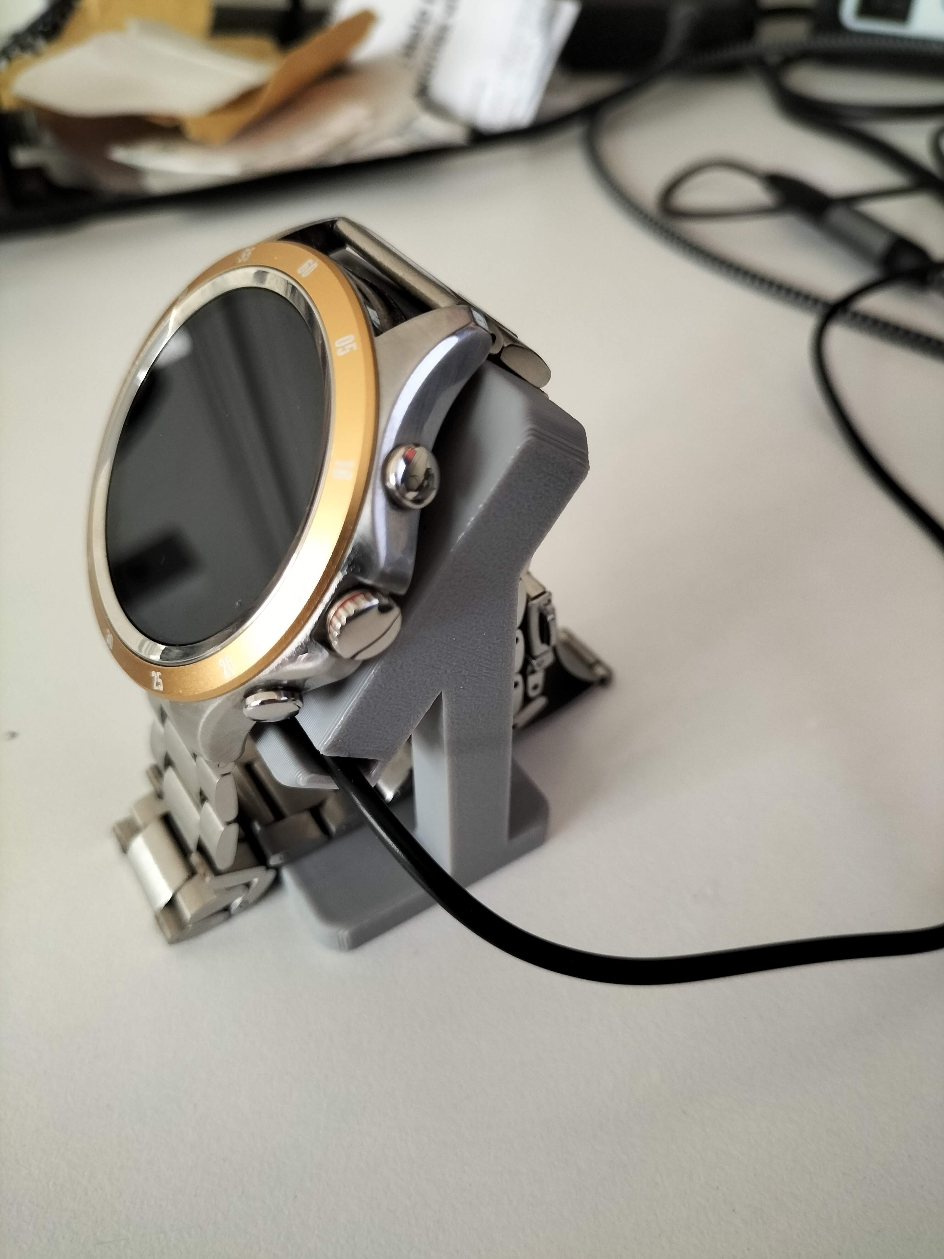 Charging stand for a LIGE smart watch by mickleuk | Download free STL ...