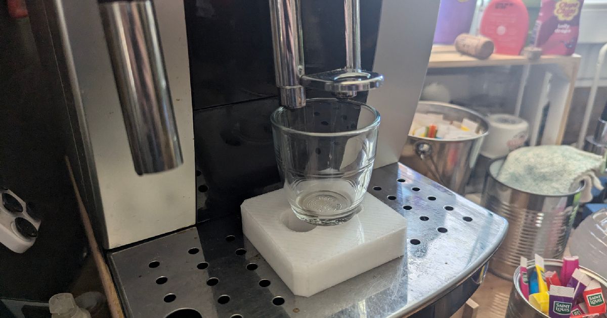 Cup Riser Stand for De'Longhi Magnifica S by kaen_ono | Download free ...