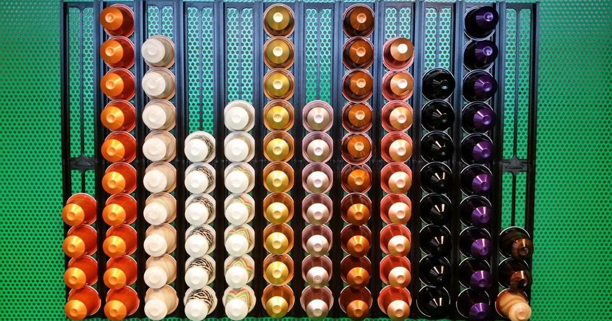 Magnetic Nespresso capsule wall holder by franciscorp | Download free ...