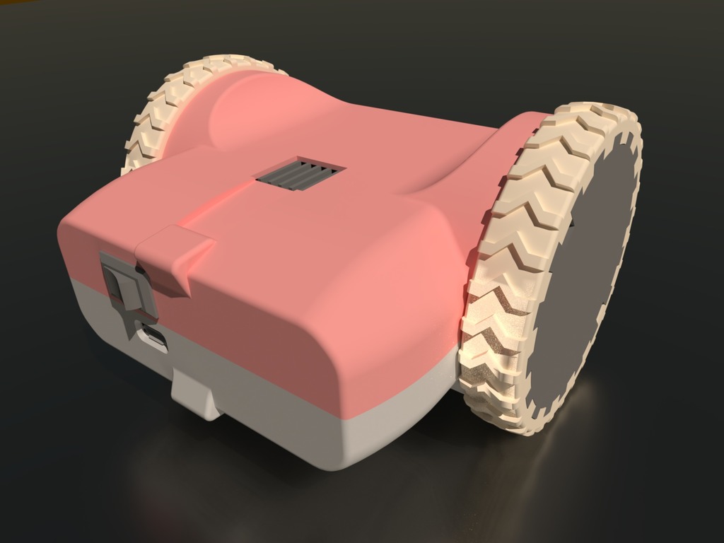 ZeroBot - "Off-Road" Version -- Raspberry Pi Zero FPV Robot by franciscorp | Download free STL ...