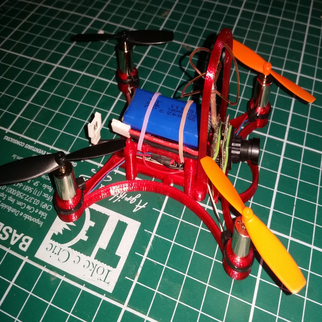 Micro Quadcopter 105 FPV FLF3 Evo by franciscorp | Download free STL ...