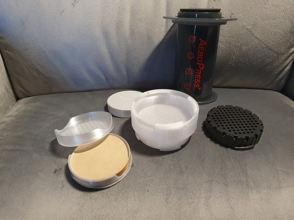 Aeropress Filter Container by Creative-Process | Download free STL ...