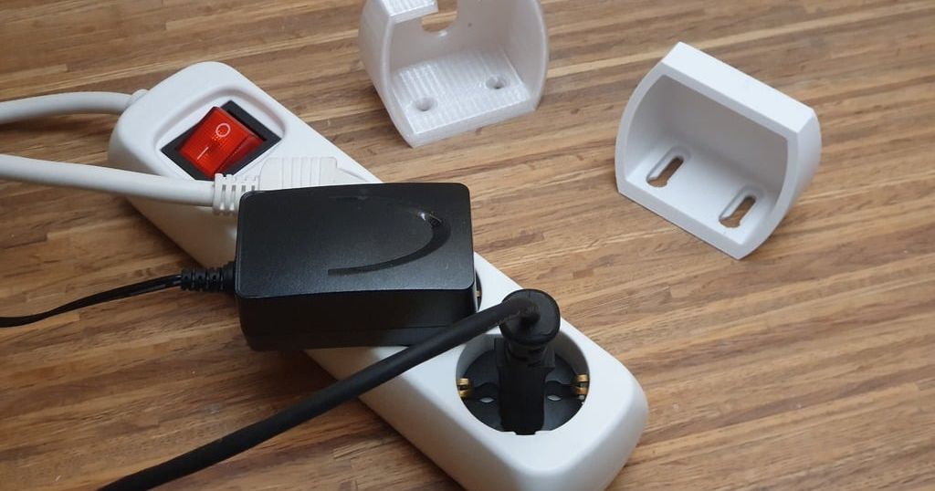 Socket Outlet Mount Power Strip Holder by Creative-Process | Download ...