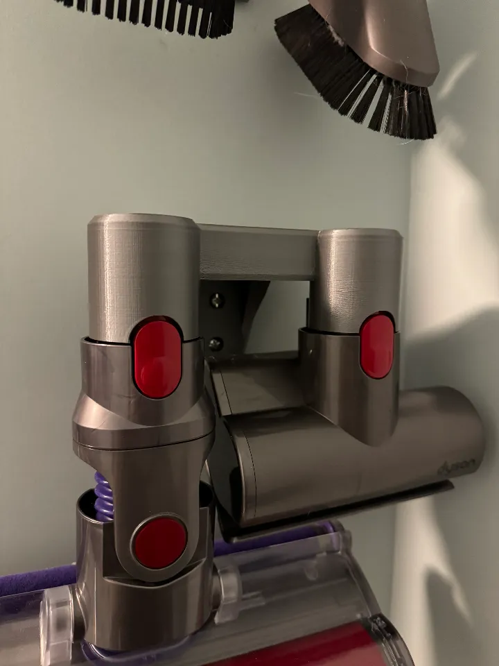Dyson V8 Origin Attachments Wall Mount by Ryan | Download free STL ...