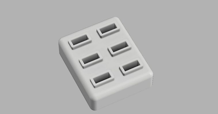 Mini USB holders. by Remn | Download free STL model | Printables.com