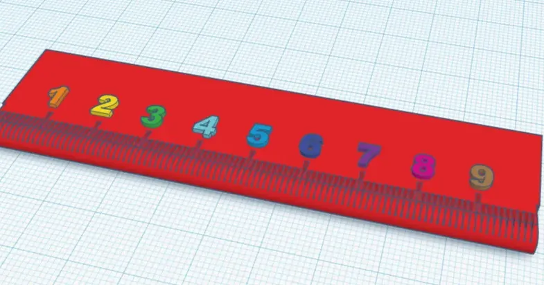 100mm Ruler - Tinkercad Tutorial by jaygundy | Download free STL model ...