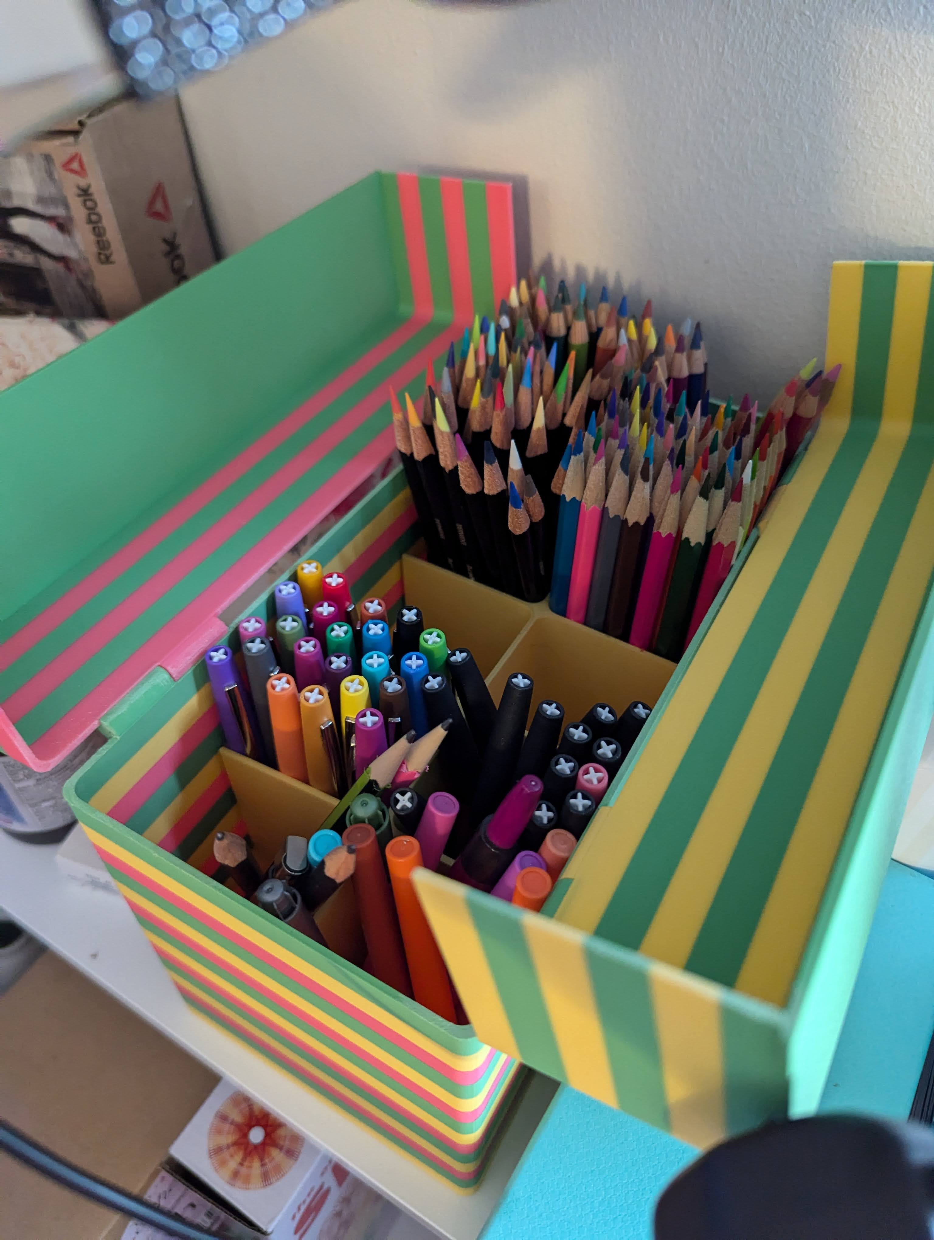 Parametric Hinged Box - Onshape - Pencil Box por thewishy | Descargar ...