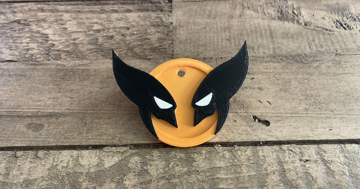 Wolverine keychain by BDubil | Download free STL model | Printables.com