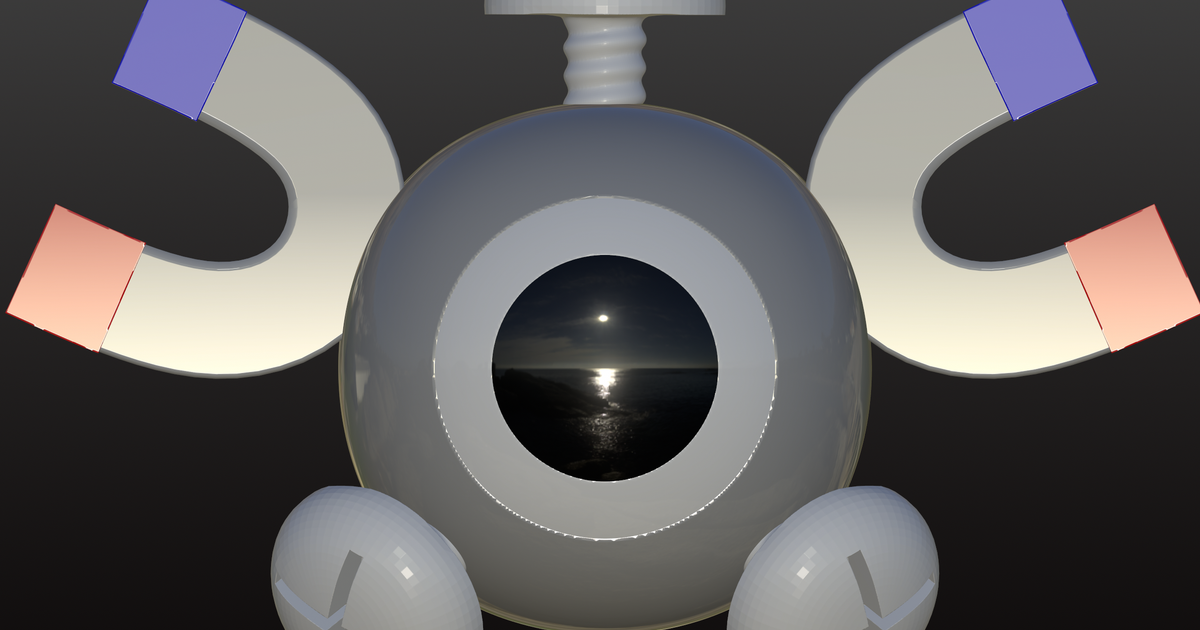 Magnemite by Unreal Visionz | Download free STL model | Printables.com
