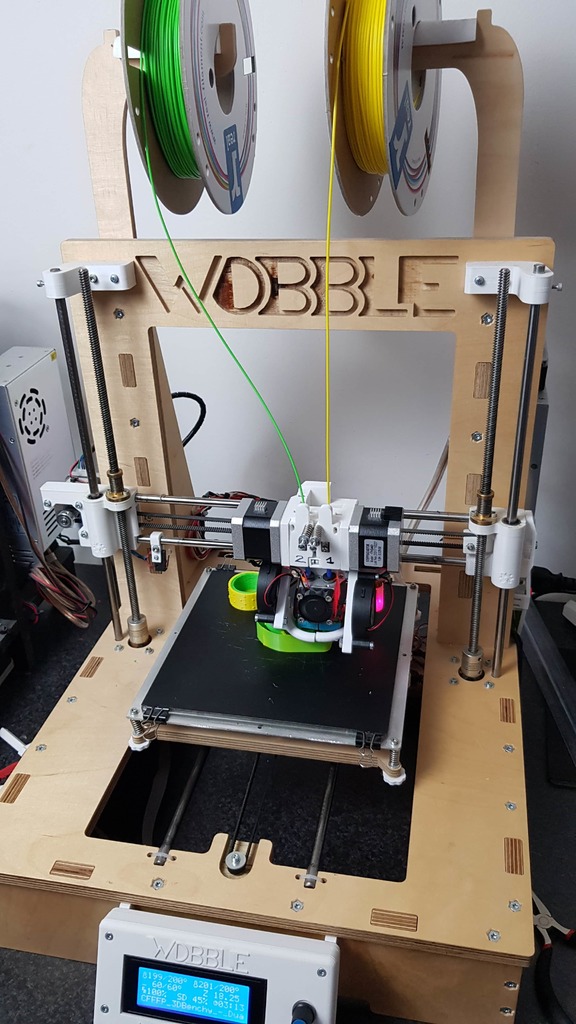 Cheetos's Dual Direct Drive Chimera / Cyclops Extruder for Prusa I3 ...