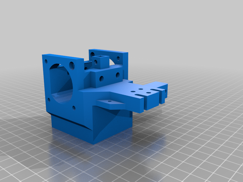 Cheetos's Dual Direct Drive Chimera / Cyclops Extruder for Prusa I3 ...