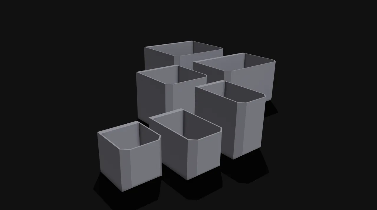 Multiboard bin system v2 by David D | Download free STL model | Printables.com