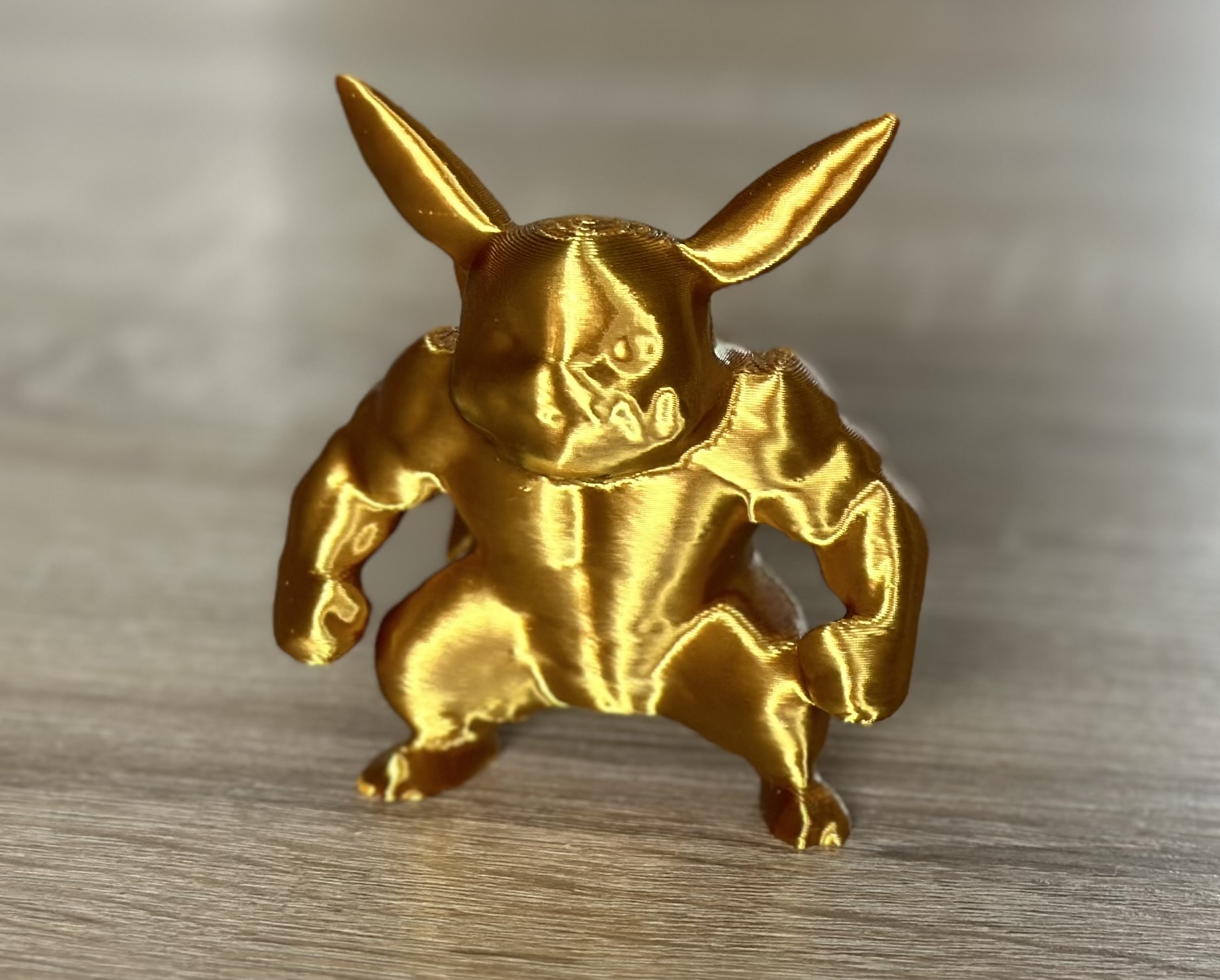 Angry muscular Pokemon Pikachu 3D model par kisik20 | Téléchargez ...