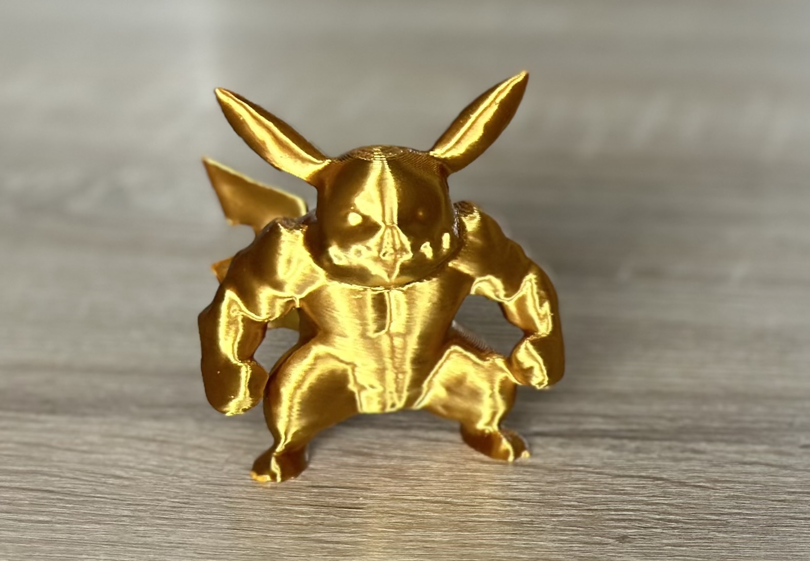 Angry muscular Pokemon Pikachu 3D model par kisik20 | Téléchargez ...