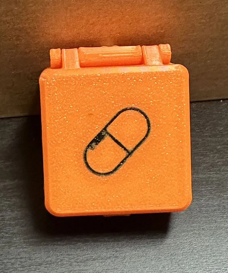 Pill Box 2.0 - Print In Place by iamnotwhoiam | Download free STL model ...