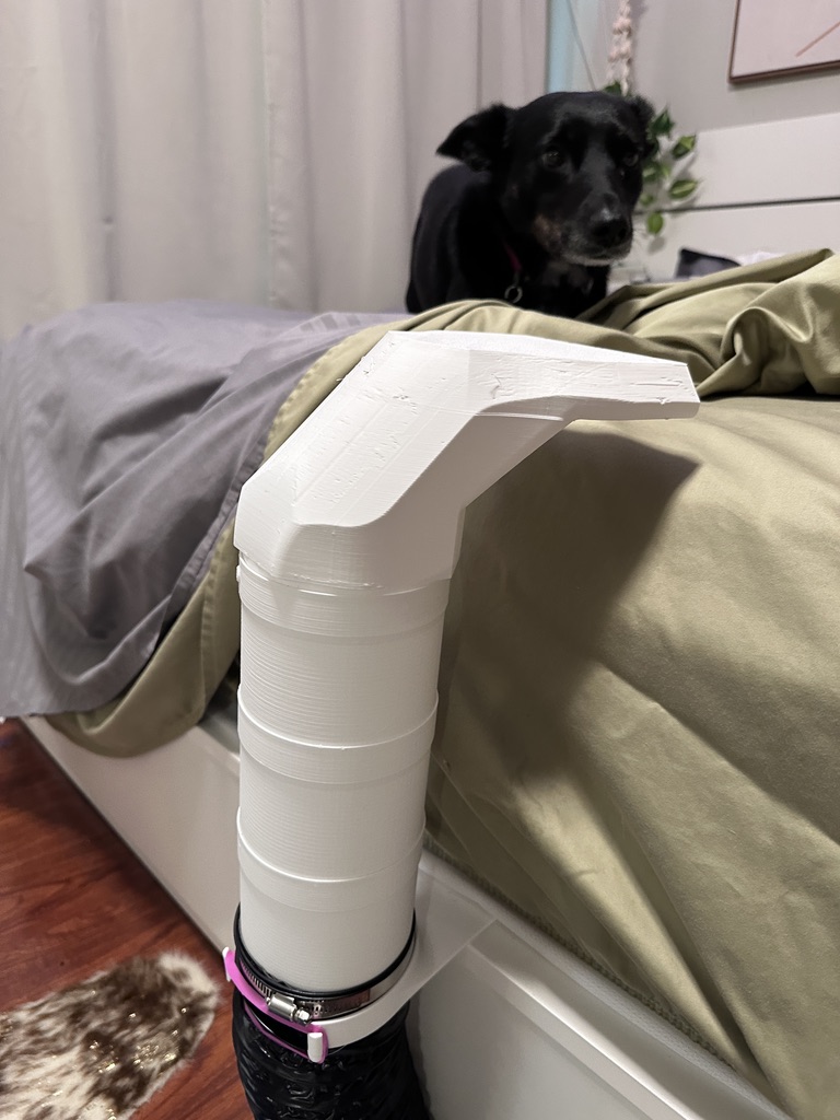 Bed cooling fan attachment by JellyTitan | Download free STL model ...