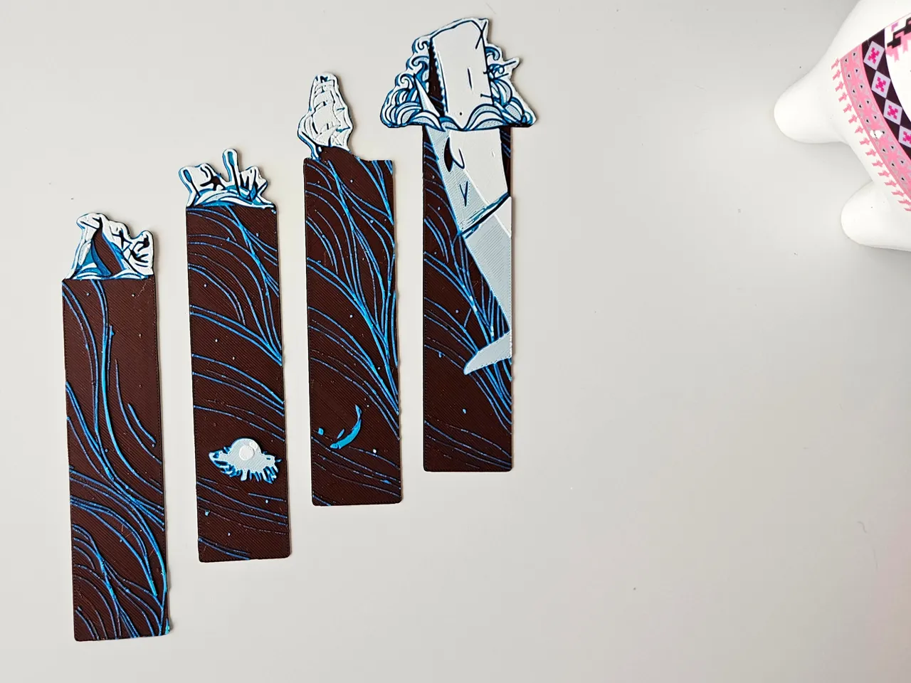 "Moby-Dick" - Bookmarks Set by C3D | Download free STL model ...