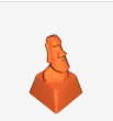 Moai Cherry MX keycap von The3dprinter | Kostenloses STL-Modell herunterladen | Printables.com