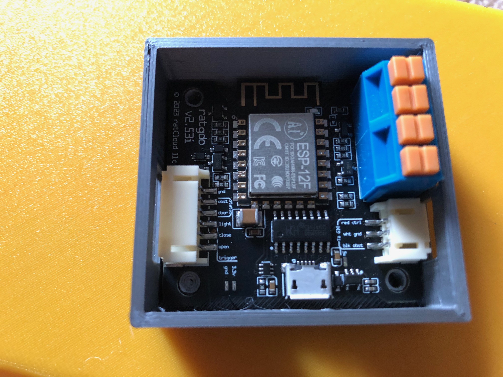 ratgdo v2.53i case box enclosure by Maksym | Download free STL model ...