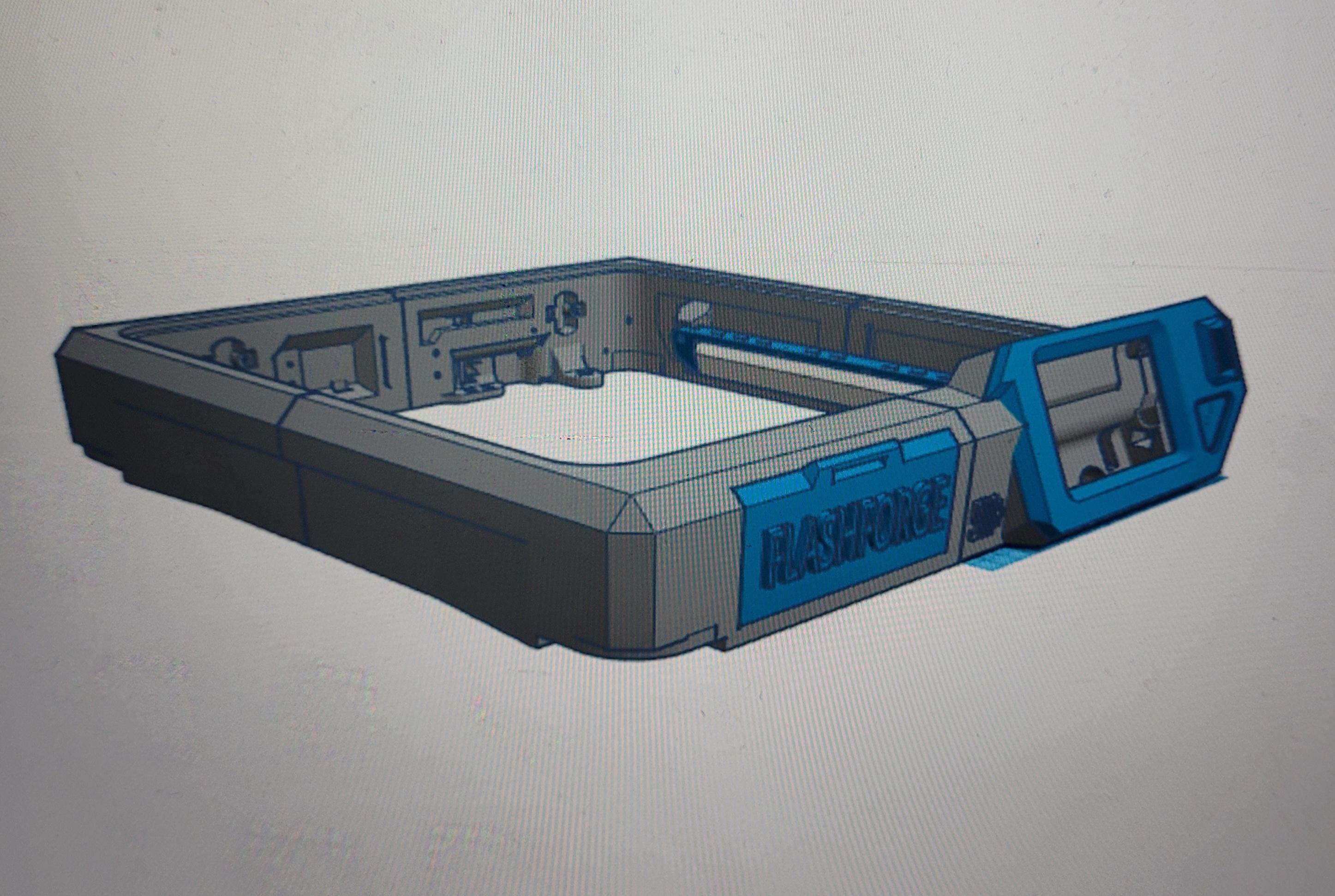 FlashForge 5M+ Ilyas Enclosure Mod by Rickee Palmer | Download free STL ...