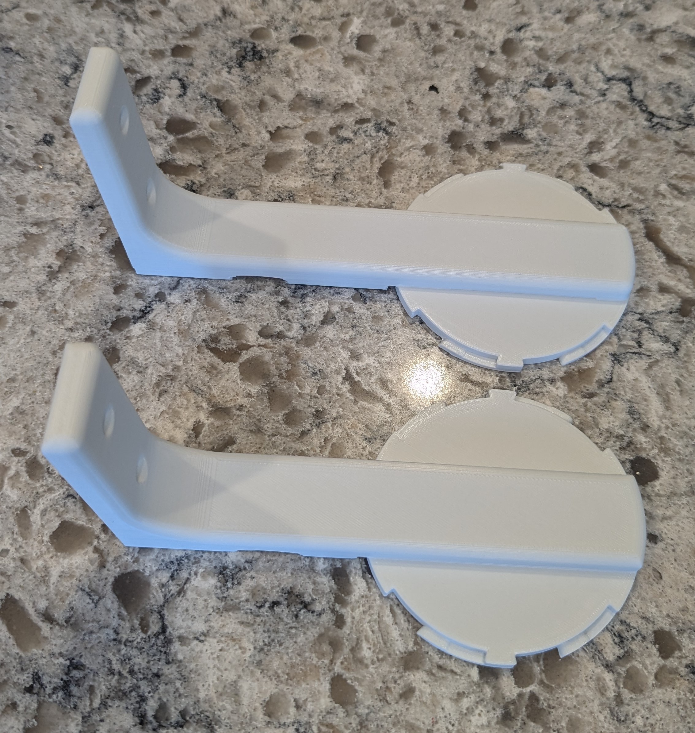 Tool-Less Ubiquiti AP horizontal wall mounts, except for wall ancors ;o ...