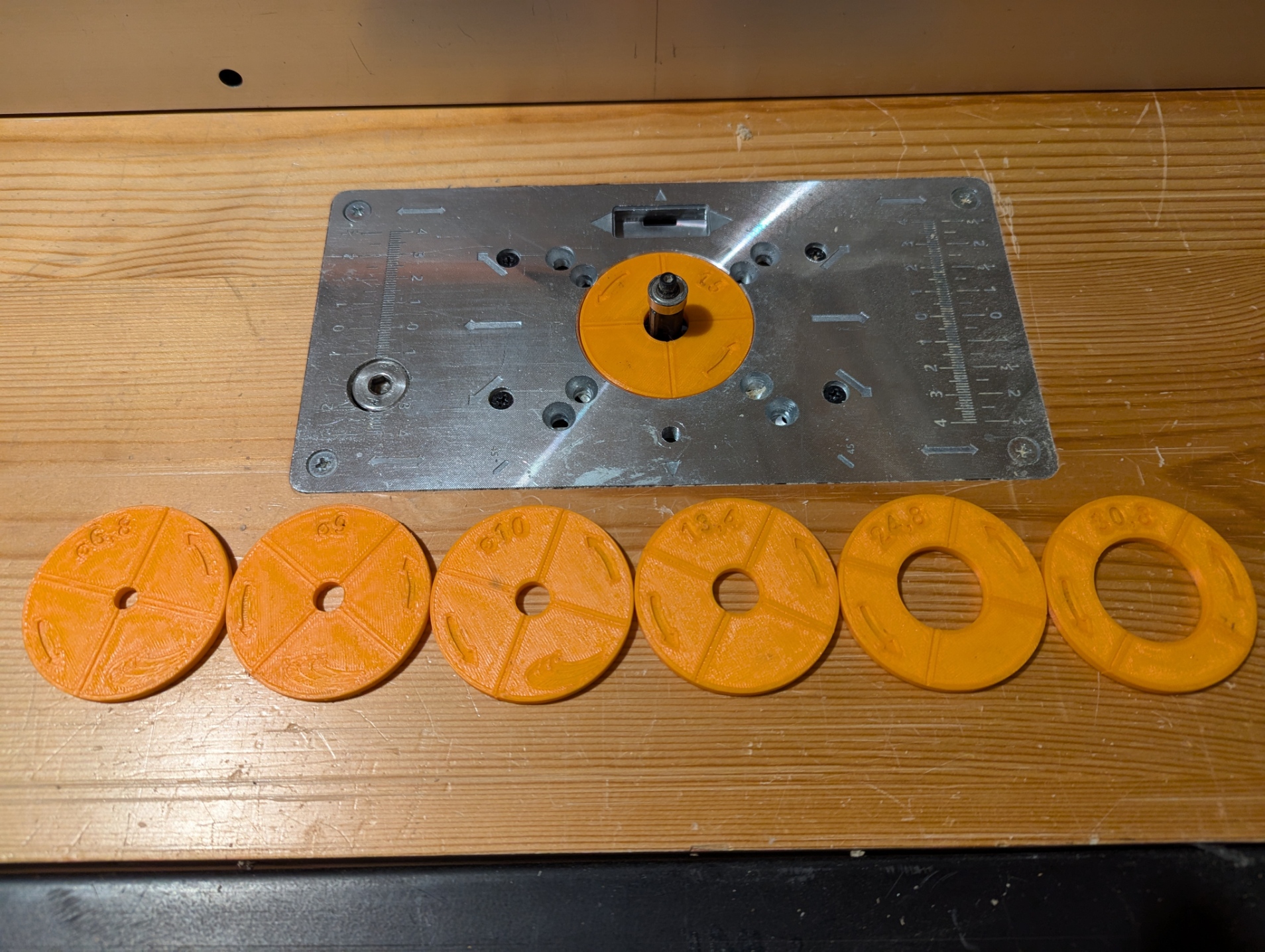 Router Extension Table Plate Inserts by Michael | Download free STL ...