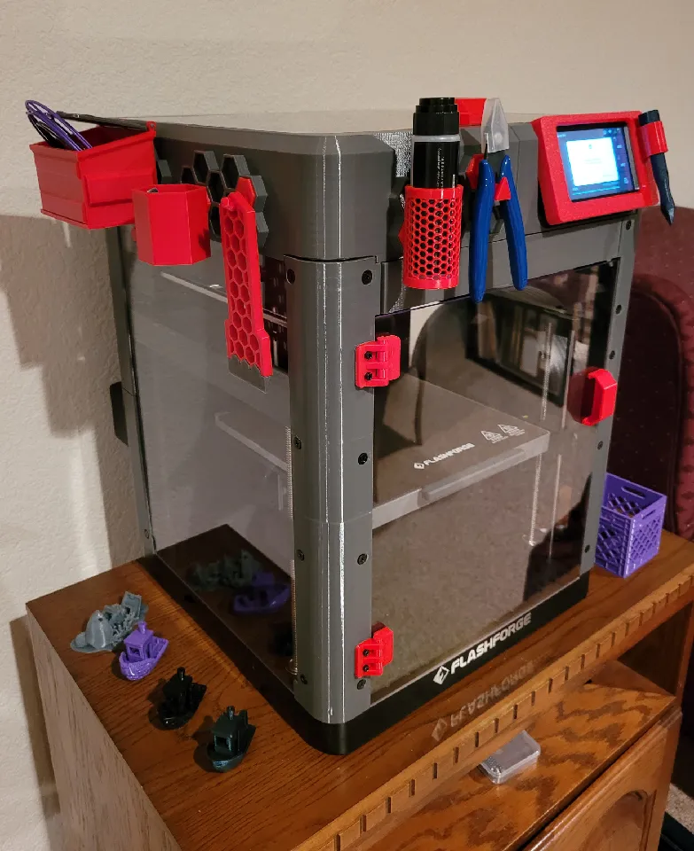 FlashForge Adventurer 5M HSW Risers by Dark Doctor Studios | Download free STL model ...