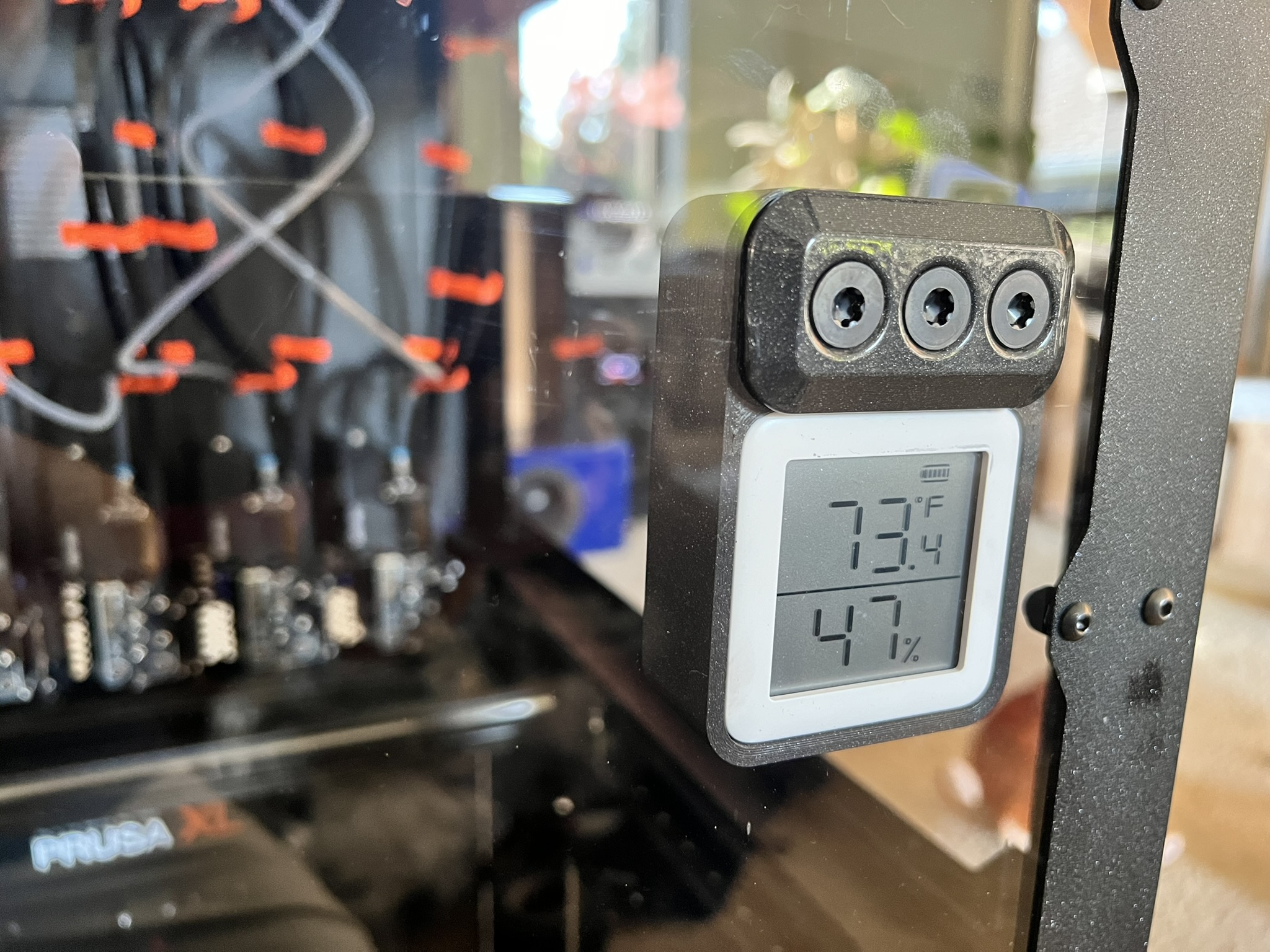 Prusa XL enclosure SwitchBot smart hygrometer thermometer upgrade by ...
