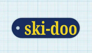 Ski-Doo X-Team logo by WillL84 | Download free STL model | Printables.com